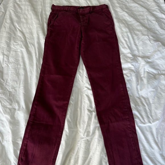 Prada | Pants | Prada Cherry Pants | Poshmark
